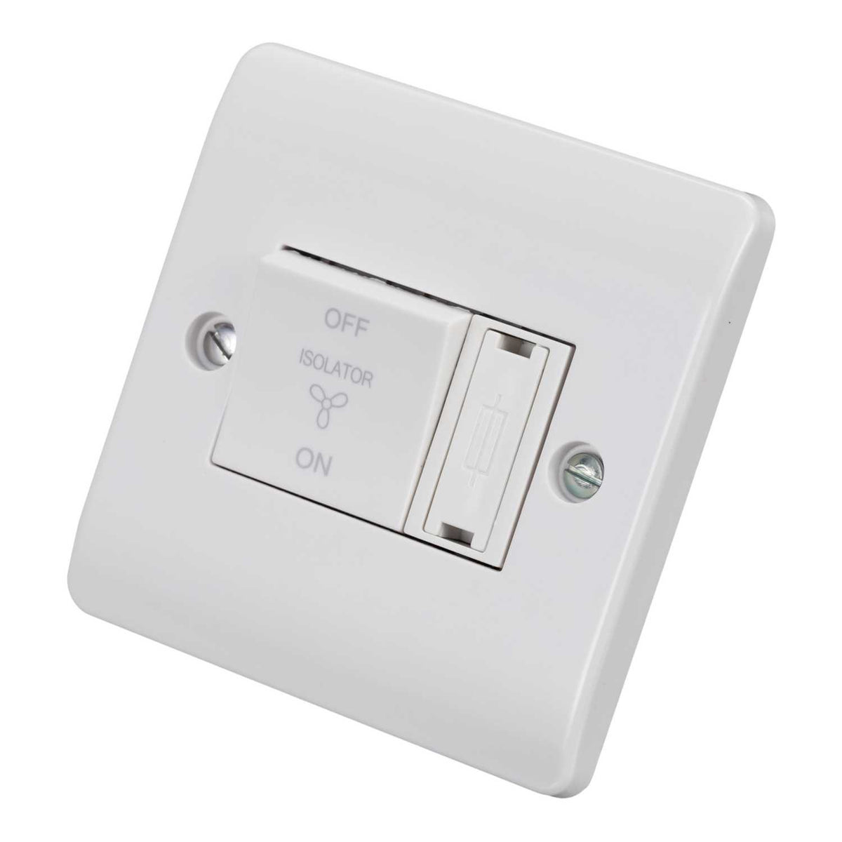 Scolmore Click Mode 10A 3 Pole Fan Isolator Switch